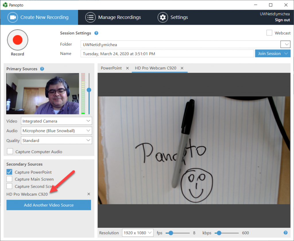 DIY Document Camera Setup - Technology Center